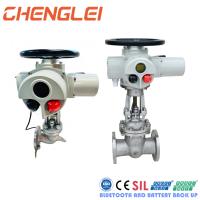 China Aluminium Epoxy Polyester Coating Electric Valve Actuator with ISO5210 Thrust Flange and JB2920 Torque Type for sale