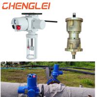 China Flange/ISO5211 Passive Contact Motion Simulator Electric Valve Actuator with Built-in Limit Switch for Spherical Valve for sale