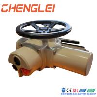 China 3 Position Heating Fast Acting Electric Rotary Actuator for Valve Control with Flange Connection for sale