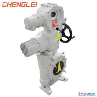 China DQ Series 1/4 Turn Aluminum Alloy Electric Solenoid Actuator with Manual Override for Valve/Damper/HVAC for sale