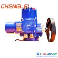 China Chenglei Q10 100N.m 90 Degree 110V Electric Rotary Actuator for HVAC with Flange Connection for sale