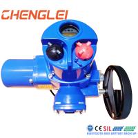 China Chenglei Q300 3000N.m S2 Partial Turn Aluminum Alloy CE Certified Electric Part Turn Actuator for sale