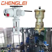 China Outdoor IP68/IP67 120V Air Magnetic Electric Linear Actuator with High Thrust 10000N for Butterfly Valve for sale