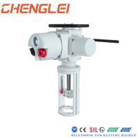 China Chenglei ZXC 40000N.m Thrust 220V AC High Speed Electric Linear Actuator for Valve Adjustment for sale