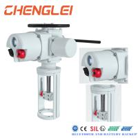 China Chenglei ZXC 40000N.m Thrust Intelligent Electric Linear Valve Actuator with ISO5210 Thrust Flange for sale