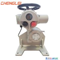 China Chenglei 12V AC 1/4 Turn 2000N.m Intelligent Electric Actuator with Modulating Gear Box for Valve/Damper/HVAC for sale