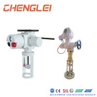 China 7000 N 12V/24V DC 3 Way Ball Valve Electric Linear Actuator with Built-in Limit Switch for sale