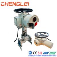 China High Temperature +60°C Manual Multi-Turn Electric Rotary Actuator with ISO5210 Flange for Valve Control for sale