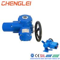 China Low Temperature -60ºC Quarter Turn Electric Valve Actuator with ISO5210 Thrust Flange and JB2920 Torque Type for sale