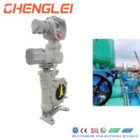 China Long Stroke Acme Screw Electric Linear Quarter Turn Electric Valve Actuator for Ball Valve for sale