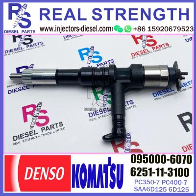 China Common Rail Diesel Engine Fuel System 6251-11-3100 095000-6070 For PC350-7 PC400-7 for sale
