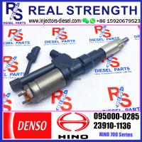 China Diesel Engine Fuel Injector 095000-0285 Common Rail Fuel Injector 23910-1136 S2391-01136 For HINO for sale