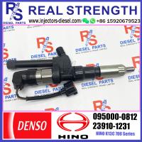 China Common Rail Fuel Injector 095000-0810 095000-0812 For HINO K13C 700 Series 23910-1231 23910-1231C for sale