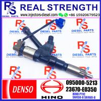 China Excavator Spare Part 23670-E0351 Fuel Injector 095000-5215 SK460-8 P11C KOBELCO 095000-5213 095000-5214 for sale