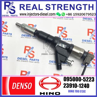 China Common Rail Injector 095000-5223 23910-1240  095000-5224 23670-E0340 For HINO/TOYOTA HINO truck E13C/FIAT for sale