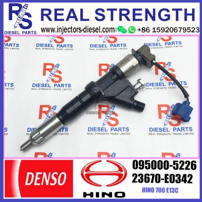 China diesel fuel injector 095000-5224 095000-5223 095000-5225 095000-5226 23670-E0341 23670-E0342 for HINO E13C EH700 for sale