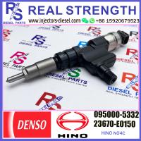 China Diesel Common Rail Fuel Injector 095000-5332 23670-E0150 23670-78041 For TOYOTA HINO N04C for sale
