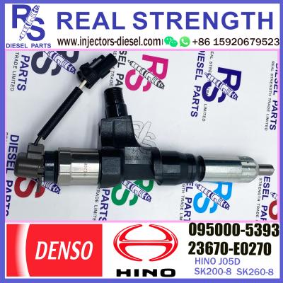 China For HINO J05D Common Rail Fuel Injector 095000-5391 095000-5392 095000-5393 23670-78060 23600-78061 23670-E0270 for sale