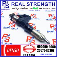China Common Rail Injector 095000-5960 For HINO 23670-E0300 23670-E0301 for sale