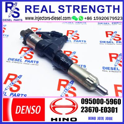 China Common Rail Injector 095000-5960 For HINO 23670-E0300 23670-E0301 for sale