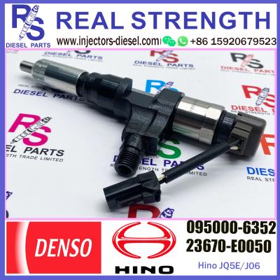 China JQ5E / J06 Excavator Car Fuel Injector 095000-6353 095000-6350 095000-6352 for sale