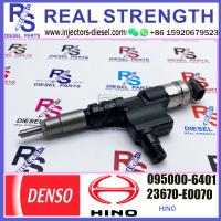 China Diesel Common Rail Injector 095000-6401 095000-6400 095000-6402 For HINO 23670-E0070 23670-E0071 for sale