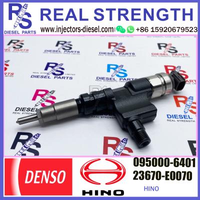 China Diesel Common Rail Injector 095000-6401 095000-6400 095000-6402 For HINO 23670-E0070 23670-E0071 for sale