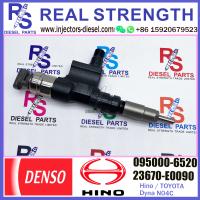 China Diesel Fuel Injector 095000-6520 23670-E0090 For HINO/TOYOTA Dyna N04C for sale