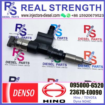 China Diesel Fuel Injector 095000-6520 23670-E0090 For HINO/TOYOTA Dyna N04C for sale