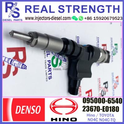 China Original diesel common rail injector 095000-6540 095000-6541 for TOYOTA HINO 23670-E0180 23670-E0181 23670-78130 for sale