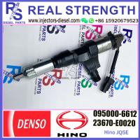 China Common Rail Fuel Injector 095000-6613 095000-6612 23670-E0020 For HINO J05E for sale
