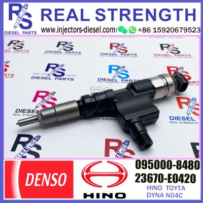 China Diesel Fuel Injector 095000-8480 23670-E0420 For HINO N04C 23670-78070 23670-79086 for sale