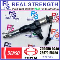 China Orginal Fuel Injector 295050-0920 295050-0240 For HINO J08E 23670-E0540 23670-E0450 23670 E0450 for sale
