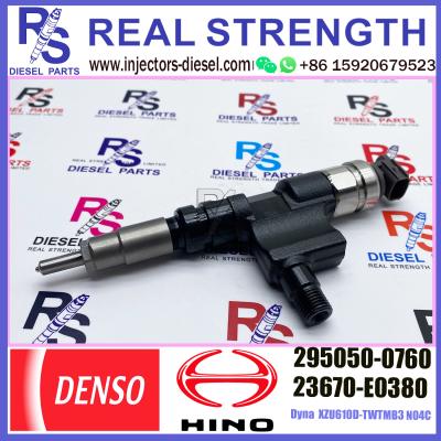 China common rail 295050-0760 for common rail 9729505-076, 23670-E9260,23670-E0380 for HINO N04C EURO4 engine for sale