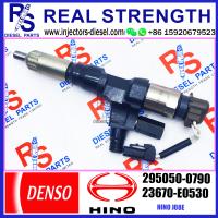 China diesel common rail injector 23670-E0530 diesel engine fuel injector 295050-0790 for HINO J08E for sale
