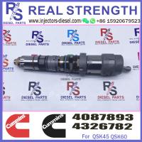 China 4087893 Cummins Diesel Injector 4088427 4326782 4010025 4001813 for sale