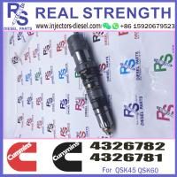 China 4326782 QSK60 Cummins Diesel Injector 4326780 4001813 4087893 4088427 for sale