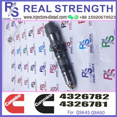 China 4326782 QSK60 Cummins Diesel Injector 4326780 4001813 4087893 4088427 for sale