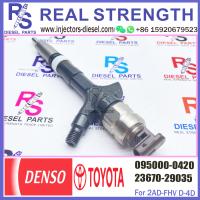 China Common Rail Injector 095000-0570 095000-0571 095000-0420 For TOYOTA Avensis 23670-27030 23670-29035 for sale