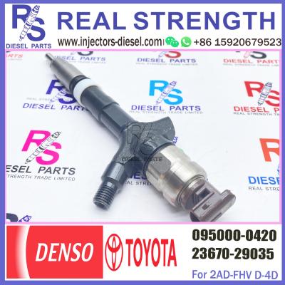 China Common Rail Injector 095000-0570 095000-0571 095000-0420 For TOYOTA Avensis 23670-27030 23670-29035 for sale