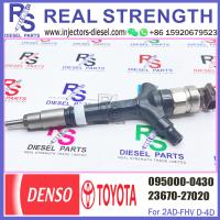 China common rail injector 095000-0640,095000-0641,095000-0430 diesel injector 23670-27020,23670-29025 for sale
