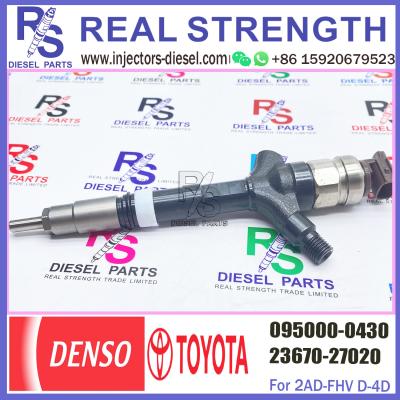 China common rail injector 095000-0640,095000-0641,095000-0430 diesel injector 23670-27020,23670-29025 for sale