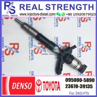 China Common Rail Fuel Nozzle Injector 095000 5890 0950005890 095000-5890 for Toyota 1KD-FTV for sale