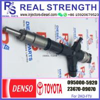 China Common Rail Injector 23670-30110 095000-6180 095000-5920 for Diesel Engine 1KD-FTV for sale