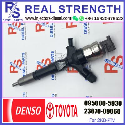 China Common Rail Fuel Injector 095000-5930 095000-5931 for TOYOTA Common Rail 23670-0L010 23670-09060 for sale