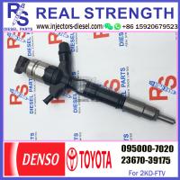 China Diesel Common Rail Fuel Injector 095000-7020 23670-39175 For TOYO-TA DE-NSO INJECTOR 095000-7020 23670-39175 for sale