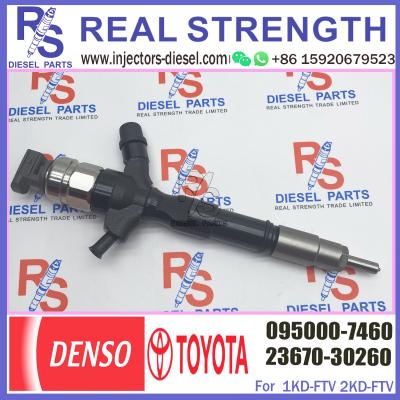 China Original Common rail Diesel Fuel Injector 23670-30260 095000-7460 for T-OYOTA 23670-30260 095000-7460 for sale