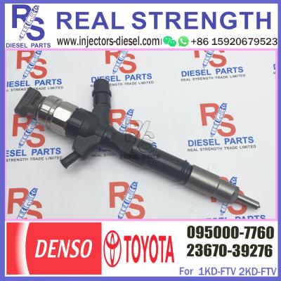 China Diesel Fuel Injector 23670-29276 2367030300 095000-7760 for Toyota Hiace Hilux for sale