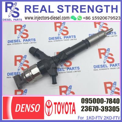 China For TO-YOTA 1KD-FTV 23670-39305 095000-7840 Common Rail Fuel Injector 095000-7840 23670-39305 for sale
