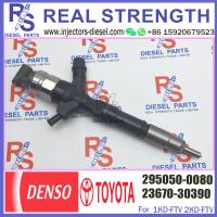 China Diesel Fuel Injector 295050-0830 295050-0080 For Toyo-ta Dyna 1KD-FTV 23670-39395 23670-30390 for sale